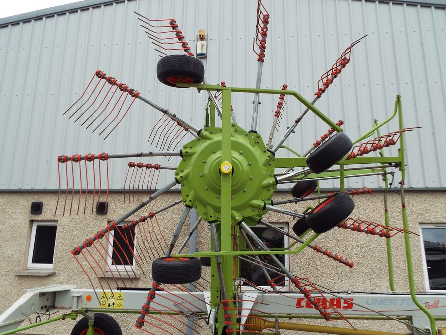 Used Claas 780 Twin Rotor Silage Rake - McCullagh Machinery