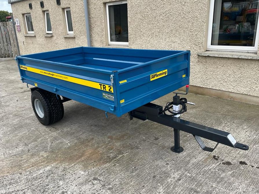 New Fleming TR2 8ft x 4ft 6in 2 Tonne Trailer - McCullagh Machinery