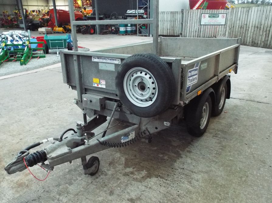 Used Ifor Williams TT85 Electric Tipper Trailer - McCullagh Machinery