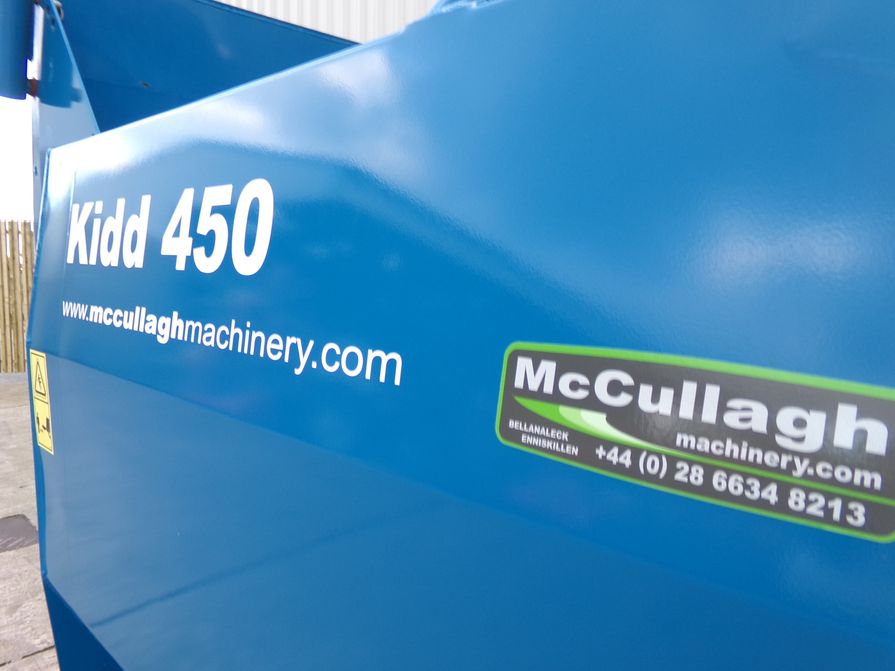 2017 Kidd 450 Silage/Straw Shredder - McCullagh Machinery
