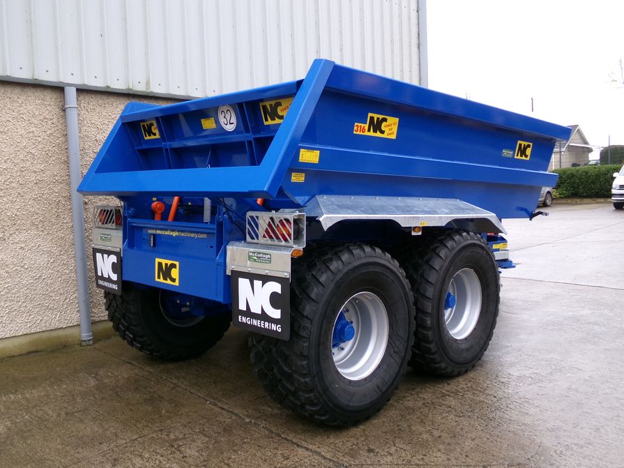 New NC 16 Tonne Dump Trailer - McCullagh Machinery