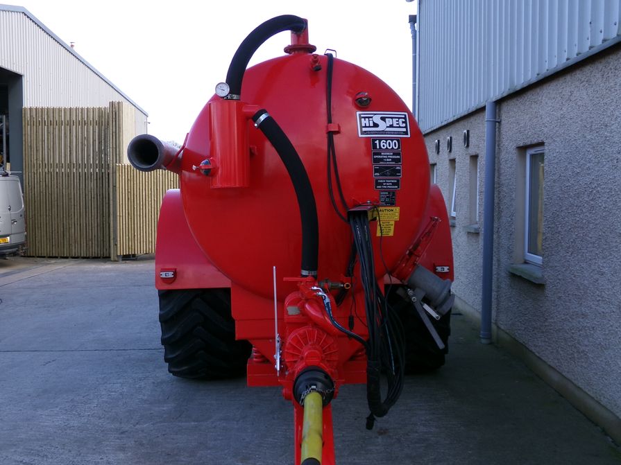 Used HiSpec 1600 Slurry Tanker - McCullagh Machinery