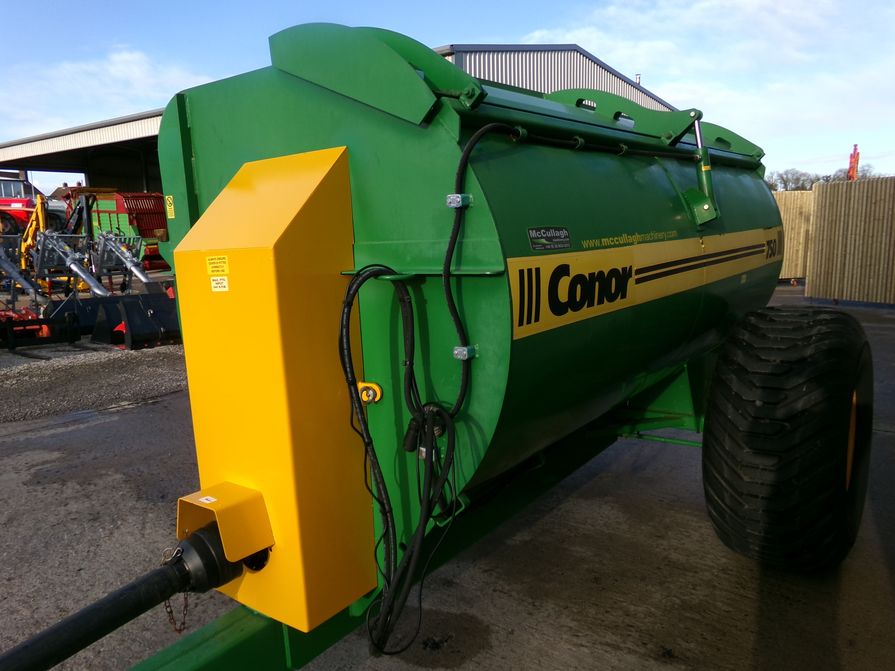 Used Conor 750 Rotary Side Slinger Muck Spreader - McCullagh Machinery