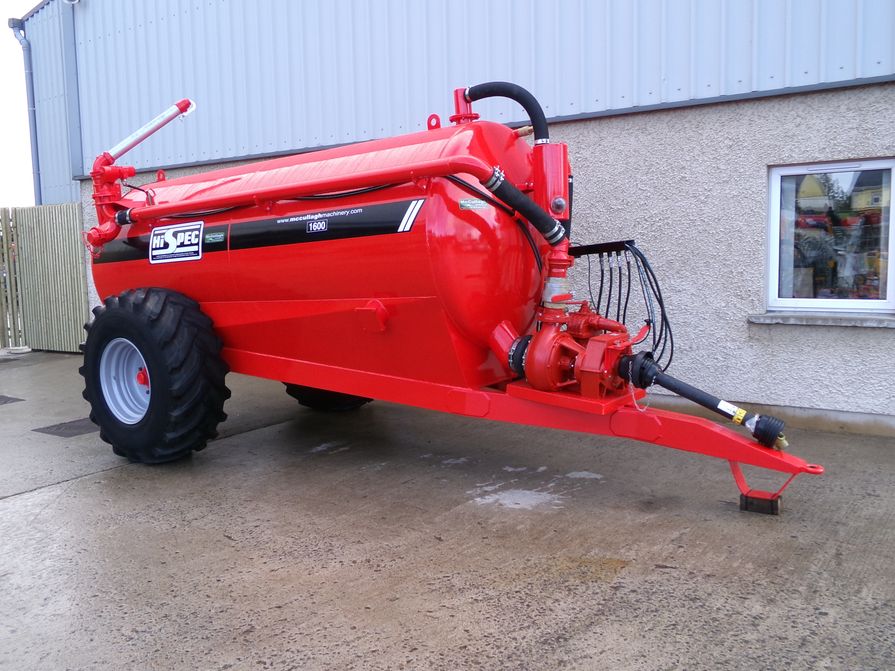 Used HiSpec 1600 Gallon Slurry Tanker - McCullagh Machinery