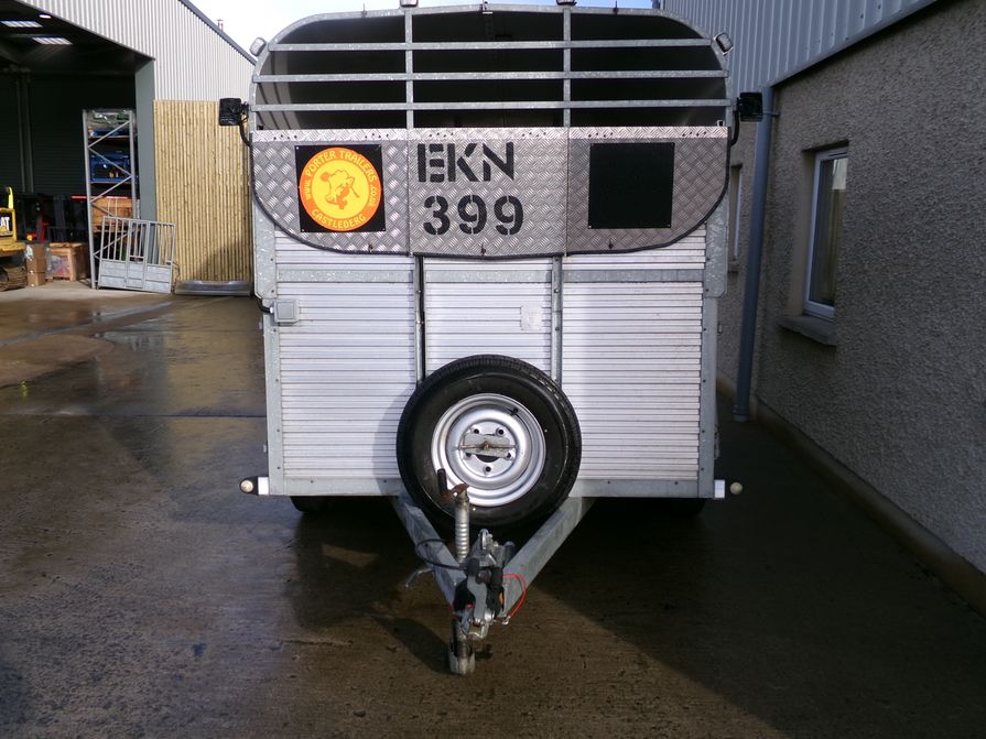 Used Porter 13ft x 6ft Tri-Axle Cattle Trailer - McCullagh Machinery