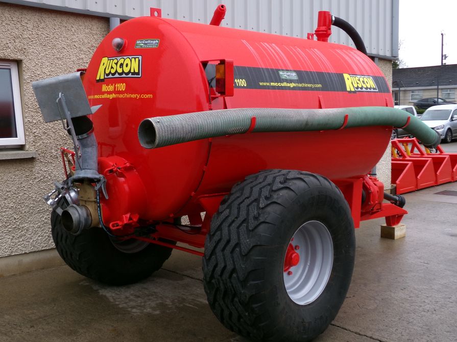 Used Ruscon 1100 Gallon Slurry Tanker - McCullagh Machinery