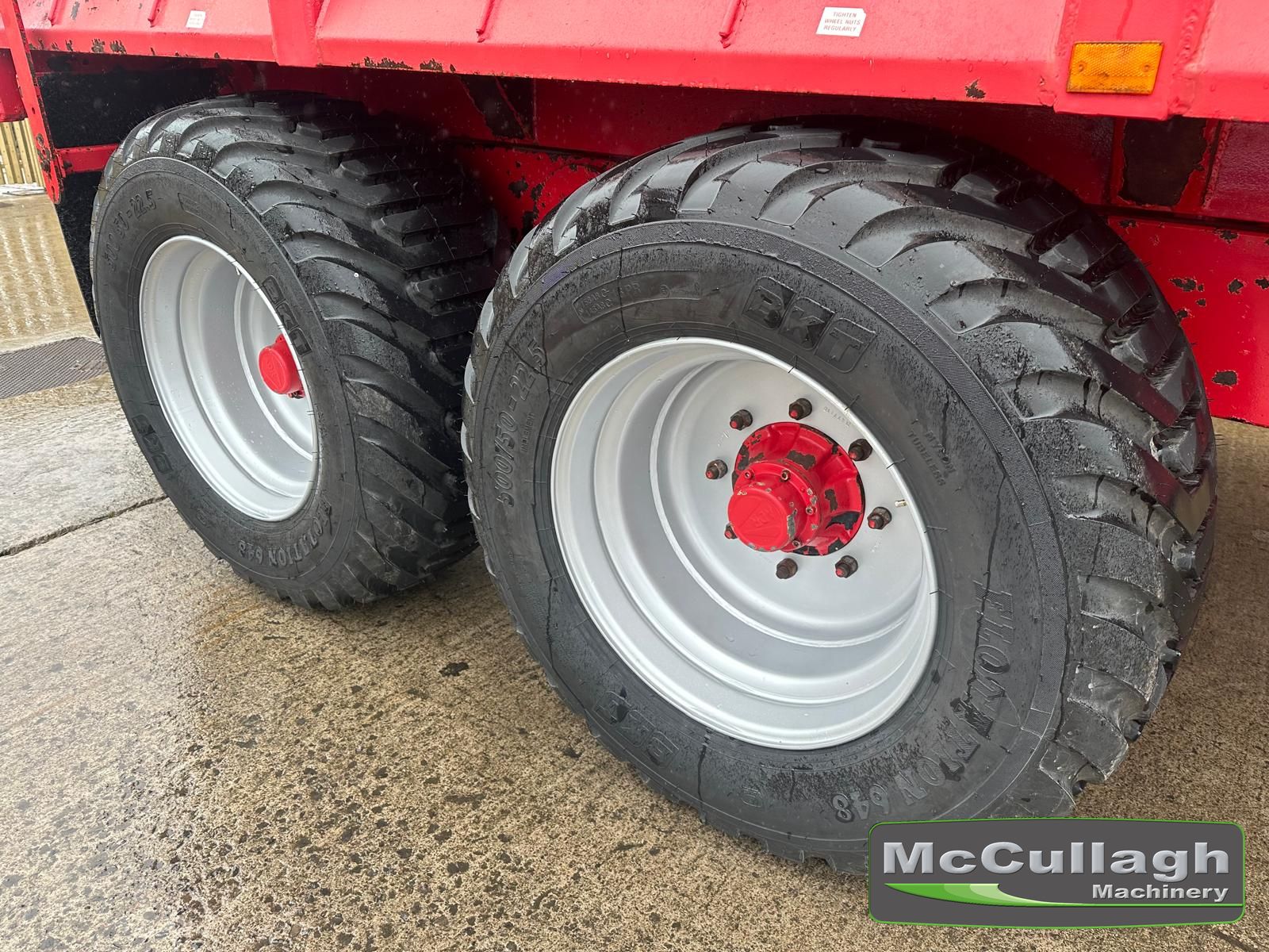 Used Redrock 14 Tonne Silage / Grain Trailer - McCullagh Machinery
