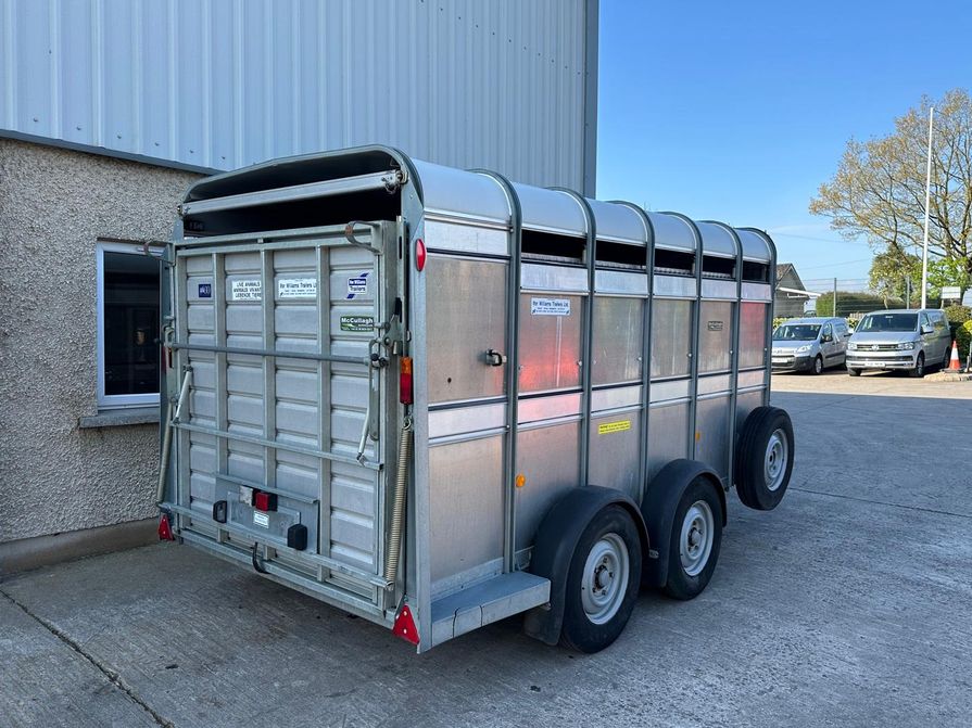 Used Ifor Williams TA510 12ft x 6ft Cattle Trailer - McCullagh Machinery