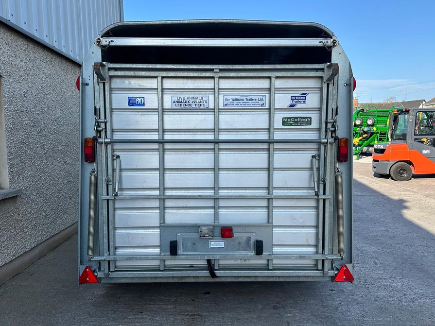 Used Ifor Williams TA510 12ft x 6ft Cattle Trailer - McCullagh Machinery