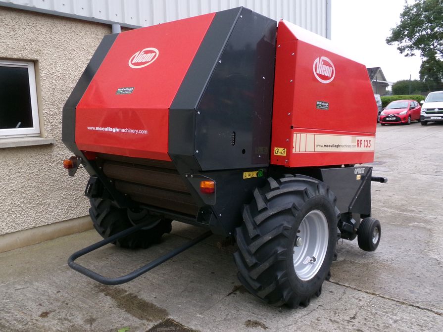 Used Vicon RF135 Opticut Chopper Baler - McCullagh Machinery