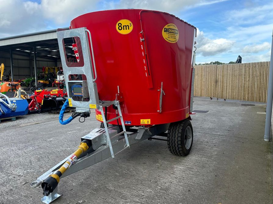 New GH Engineering 8cu Tub Diet Feeder - McCullagh Machinery