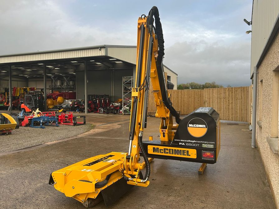 Used McConnel PA6500T Hedgecutter - McCullagh Machinery