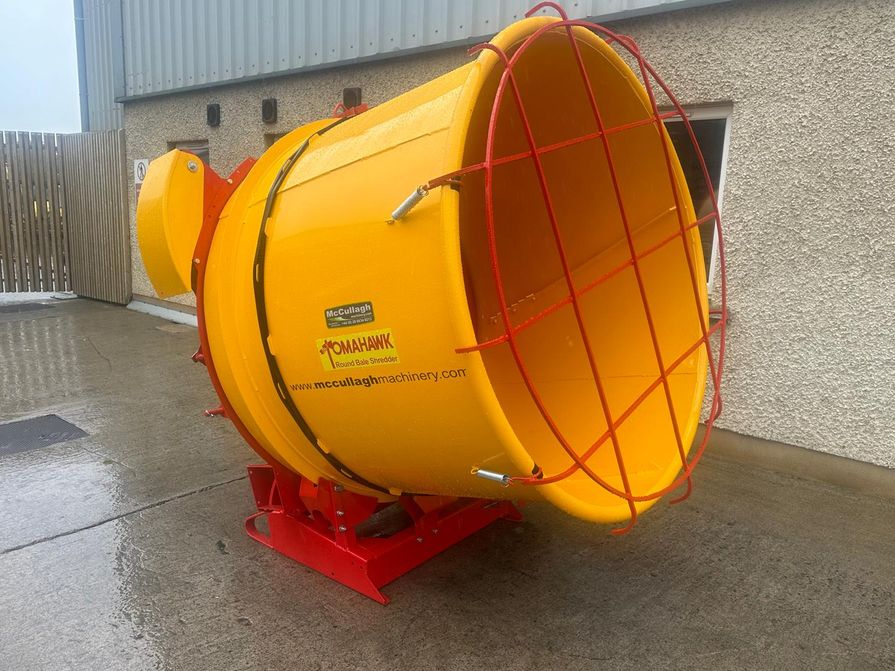 Big Bale Chopper Tubeline Bale Boss 2 Square Bale Processor Boss 2