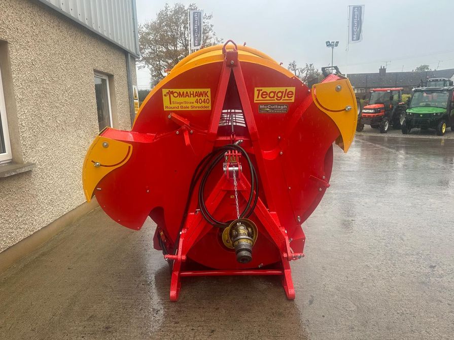 Used Teagle 4040 Round Bale Chopper - McCullagh Machinery