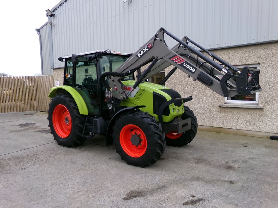 2016 Claas 330 Axos with MX U308 Loader - McCullagh Machinery