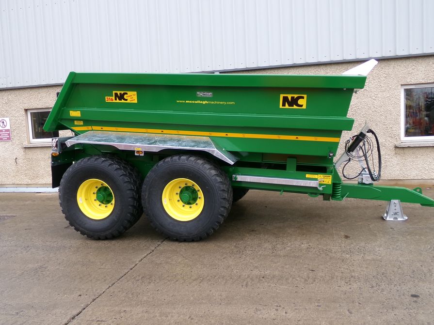 New NC 316 16 Tonne Dump Trailer - McCullagh Machinery