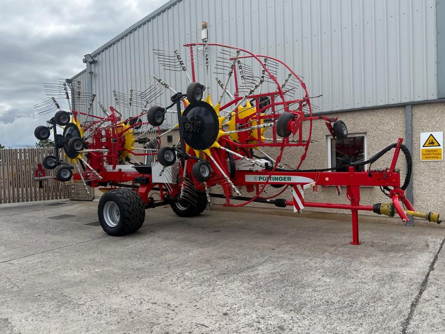 Used Pottinger 1252 Four Rotor Rake - McCullagh Machinery