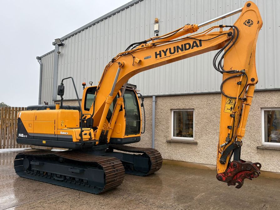 2012 Hyundai 140LC-9 14 Tonne Digger - McCullagh Machinery