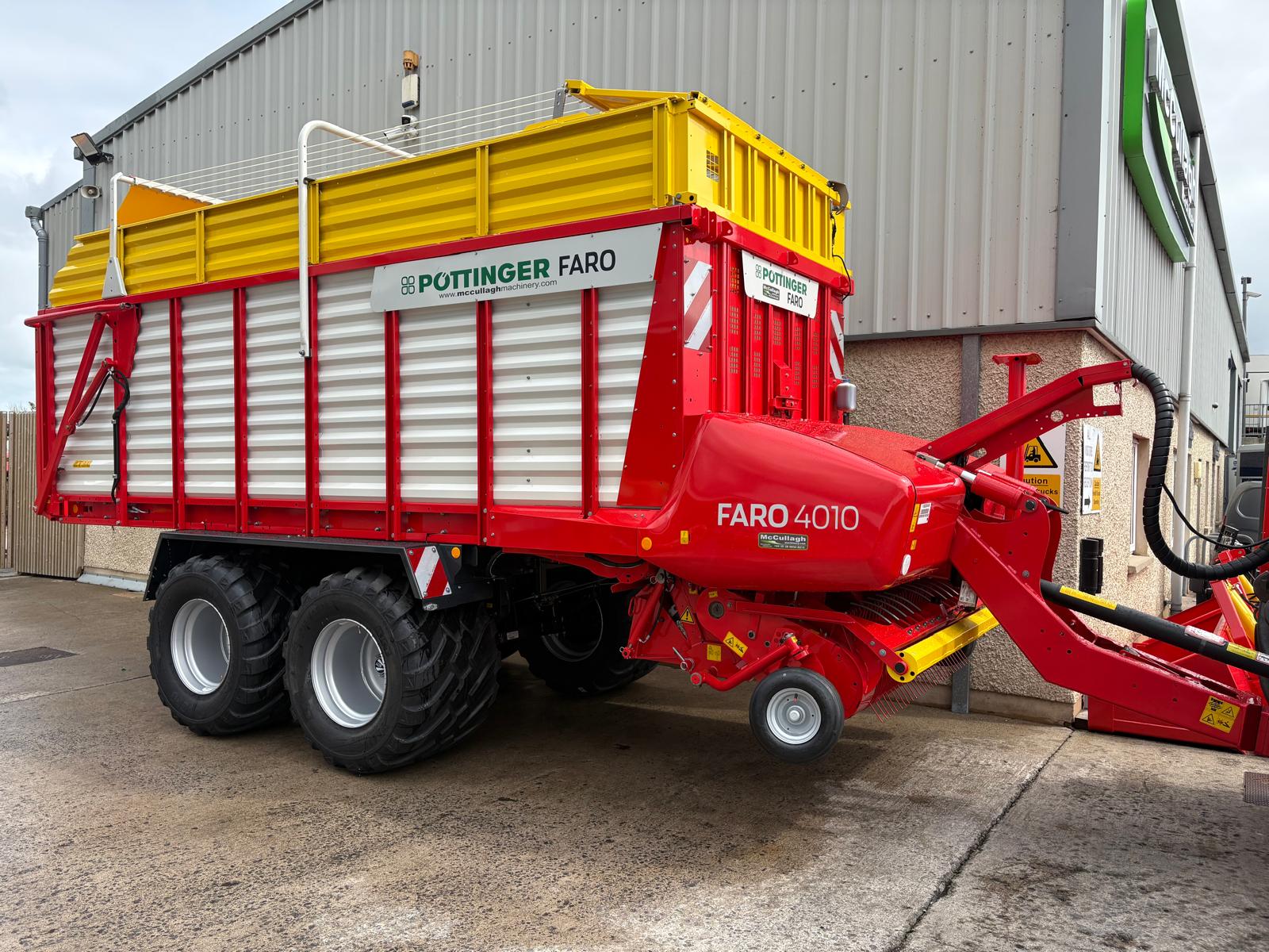 New Pottinger Faro 4010 Silage Wagon - McCullagh Machinery